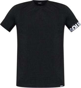 Dsquared2 Homme, Tops, Noir, Taille: M Logo T-Shirt