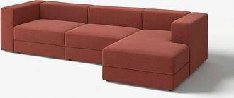 IKEA J&Auml;TTEBO 4er-Sitzelement + R&eacute;camiere