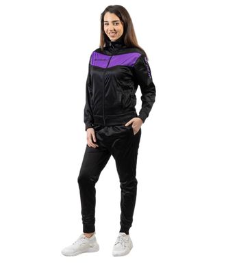Givova Unisex Surv&ecirc;tement Visa Melange Jogginganzug, NOIR/VIOLET 4S