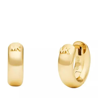 Michael Kors Ohrringe - 14K Gold-Plated Sterling Silver Huggie Earrings - Gr. unisize - in Gold - für Damen