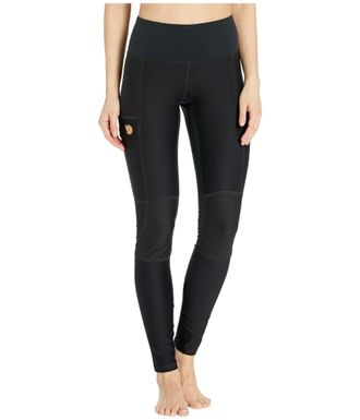 Fjällräven Fjallraven Damen Sport Trousers Abisko Trail Tights W, Black, XXL, 89758