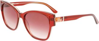 Karl Lagerfeld Femme, Accessoires, Orange, Taille: ONE Size Kl6069S-805 Lunettes de soleil