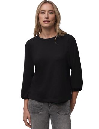 Street One Jacquard Shirt Black 34