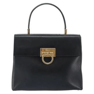 Ferragamo Pre-owned Convertible Top Handle Bag - - Pre-owned - Damen - Schwarzk - ONE SIZE