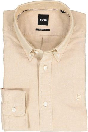 HUGO BOSS Herren Hemd schwarz