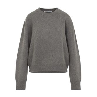 STUDIO NICHOLSON Morina Rundhals-Pullover - - Knitwear - Damen - Grau - S
