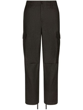 Dolce & Gabbana Cargohose aus Schurwolle - Grau