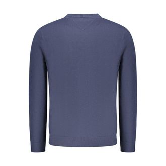 Tommy Hilfiger Embroidered Logo Sweater - Blue