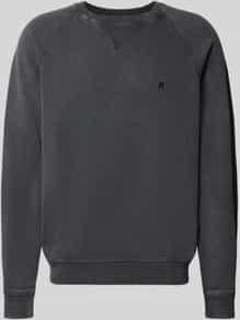 Replay Regular Fit Sweatshirt aus reiner Baumwolle Modell Plush