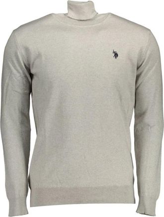 U.S.Polo Association U.s. Polo Assn., Homme, Pulls, Gris, Taille: XL Pull Col Roul&eacute; en Coton