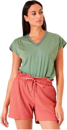 Garcia Garcia Damen Short Sleeve T-Shirt, sea Spray, L