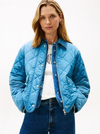 Tommy Hilfiger Steppjacke PADDED FLAG QUILTED JACKET