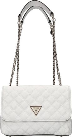 Guess Femme, Sacs, Blanc, Taille: ONE Size Giully Flap
