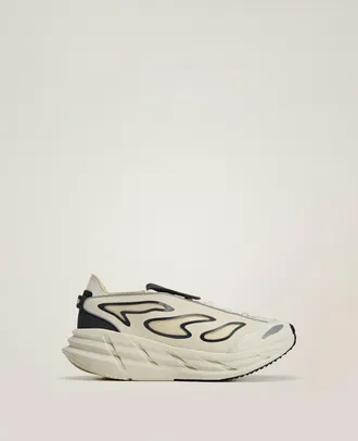 Stella McCartney ADISTAR Distance Running Trainers, Woman, Almond Milk/Utility Black, Size: 6h