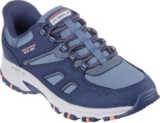 Skechers Chaussures de randonn&eacute;e Hillcrest Kamalino pour Femme, Bleu Marine Corail, 37 EU, Bleu Marine/Corail, 37 EU