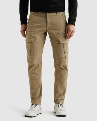 PME Legend Cargohose PME LEGEND Nordrop Stretch Twill, Herren, Gr. 38, L&auml;nge 32, beige (plaza taupe), Twill, Obermaterial: 97% Baumwolle, 3% Elasthan, unifarben,