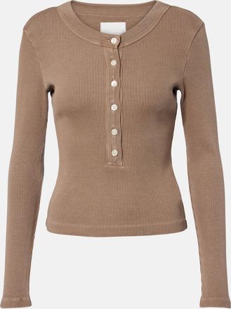Citizens Of Humanity Henley-Top Varra aus Rippstrick