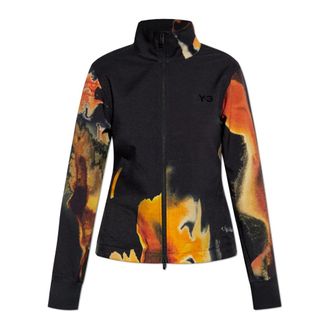 Yohji Yamamoto Sweatshirt mit Druck - - Sweatshirts & Hoodies - Damen - Schwarzk - XS
