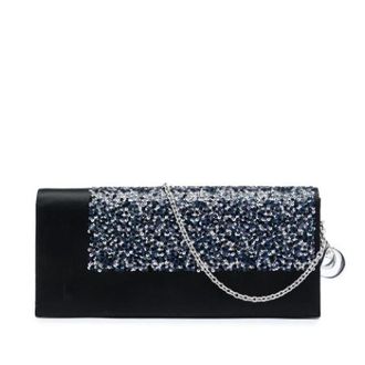 Dior Sac bandouli&egrave;re en satin pr&eacute;-aim&eacute; - Femme - Pre-owned - Noir - Taille: ONE Size