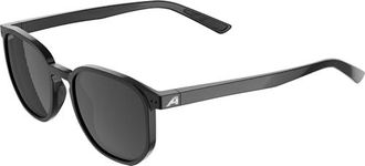 Alpina DIMONT Lunettes de soleil élégantes pour adultes, protection 100% UV-A, B, C, noir brillant, taille S