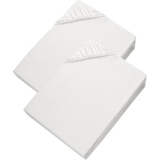 Esprit Spannbettlaken PREMIUM - 2er Set 200x200 cm, Wei&szlig;