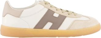 Hogan Low-Top Sneaker - Dames Cool Sneaker Beige - Gr. 36,5 (EU) - in Beige - f&uuml;r Damen