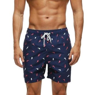 Generic HUIWDP Short de bain d&eacute;t&eacute; &agrave; s&eacute;chage rapide pour homme, A13, 4XL