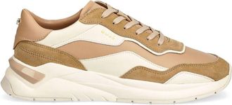 BOSS Sneakers mit Eins&auml;tzen - Braun