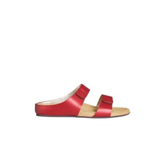Ines De La Fressange Femme, Chaussures, Rouge, Taille: 39 1/2 EU Delia Mule
