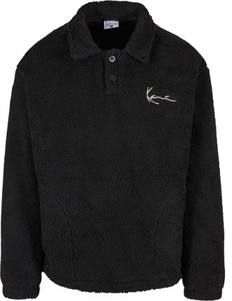 Karl Kani &Uuml;bergangsjacke Metal Signature Teddy