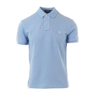 Polo Ralph Lauren Homme, Tops, Bleu, Taille: S Sskcslm1 Short Sleeve Knit