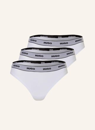 HUGO BOSS Hugo 3er-Pack String weiss