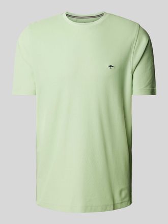 Fynch-Hatton T-Shirt mit Logo-Stitching