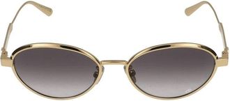 Dior unisex, Accessoires, Jaune, Taille: 53 MM Lunettes de soleil ovales Cannage R1U