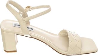 Steve Madden Femme, Chaussures, Blanc, Taille: 36 EU Sandales &agrave; talons hauts