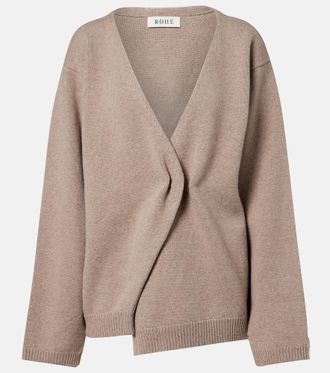 R&oacute;he R&oacute;he Cardigan aus Wolle und Kaschmir