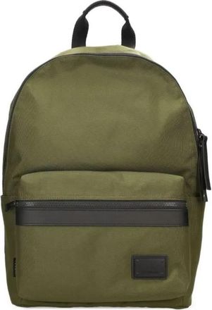 Premiata Rucksäcke - Structured Olive Green Nylon Backpack - Gr. unisize - in Grau - für Damen