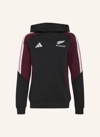 adidas All Blacks Hoodie F&uuml;r Kinder schwarz