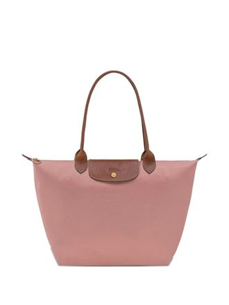 Longchamp sac porté épaule Le Pliage - Rose