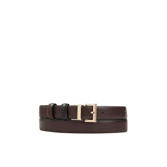 Kazar Femme, Accessoires, Noir, Taille: 90 CM Dayne Ceinture &eacute;troite en cuir double face
