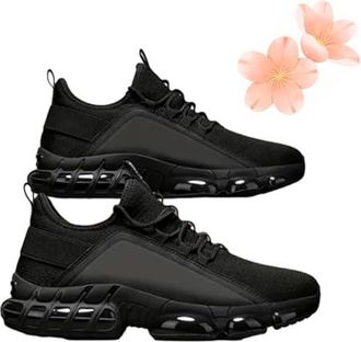 Generic Drifzly Chaussures de course légères, respirantes, confortables, décontractées, antidérapantes, orthopédiques durables, Noir, 46.5 EU