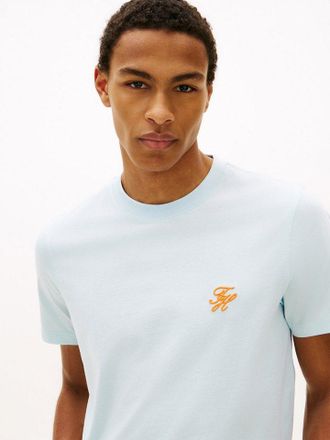 Tommy Hilfiger T-Shirt SCRIPT MONOGRAM SWIMSHOP aus Jersey mit Logo-Stickerei