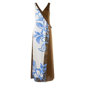 Nenette Femme, Robes, Multicolore, Taille: 42 FR Agnese Maxi Dress