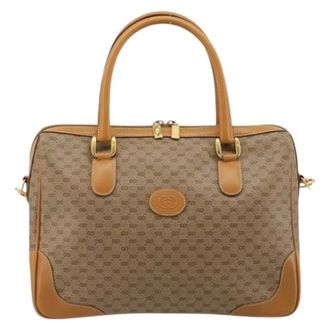 Gucci Sac &agrave; main vintage Pre-owned - Femme - Pre-owned - Beige - Taille: ONE Size