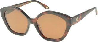 Ines De La Fressange Femme, Accessoires, Brun, Taille: ONE Size Marylin Solaires Acetat