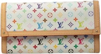 Louis Vuitton Portefeuille long (bi-pli) doccasion - Femme - Pre-owned - Multicolore - Taille: ONE Size