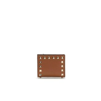 Valentino Garavani Femme, Accessoires, Brun, Taille: ONE Size Ovis Aries Wallet