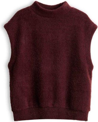 OPUS Sweatshirt Gollina aus weicher Sweatware Gerader Schnitt mit &uuml;berschnittener Schulter und Stehkragen