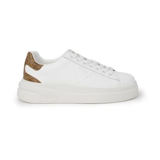 Guess Femme, Chaussures, Blanc, Taille: 39 EU Elbina Baskets