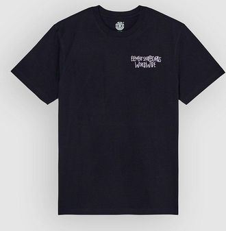 Element Couching T-Shirt flint black